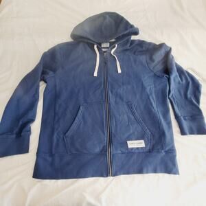 Life Is Good | Tops | Life Is Good Hoodie Womens Xl Blue Full Zip ...